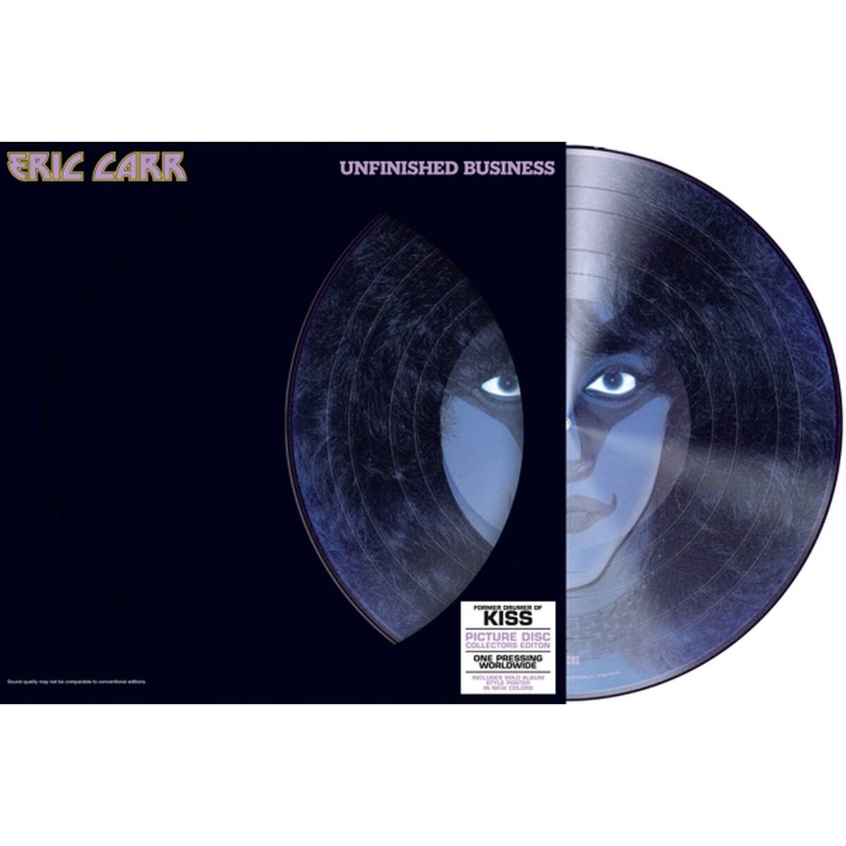 Eric Carr - Unfinished Business (Picture Disc LP) – 3345 Record Store ...