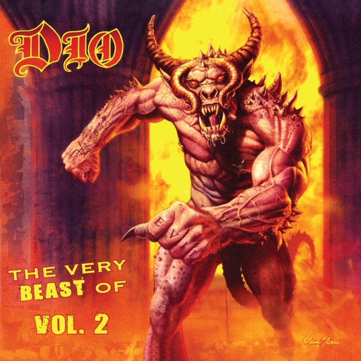 Dio - The Very Beast of Dio Vol. 2 (Fire Coloured LP) – 3345 Record ...