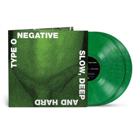Type O Negative - Slow, Deep And Hard (Green Coloured LP) – 3345 Record ...