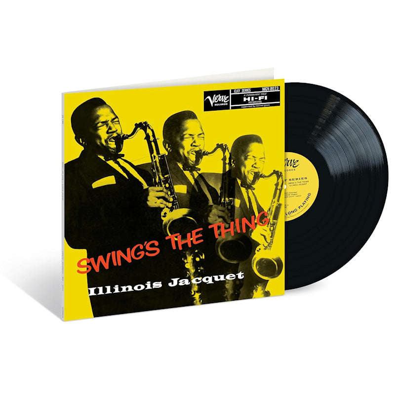 Illinois Jacquet - Swing's The Thing (LP) – 3345 Record Store The Hague